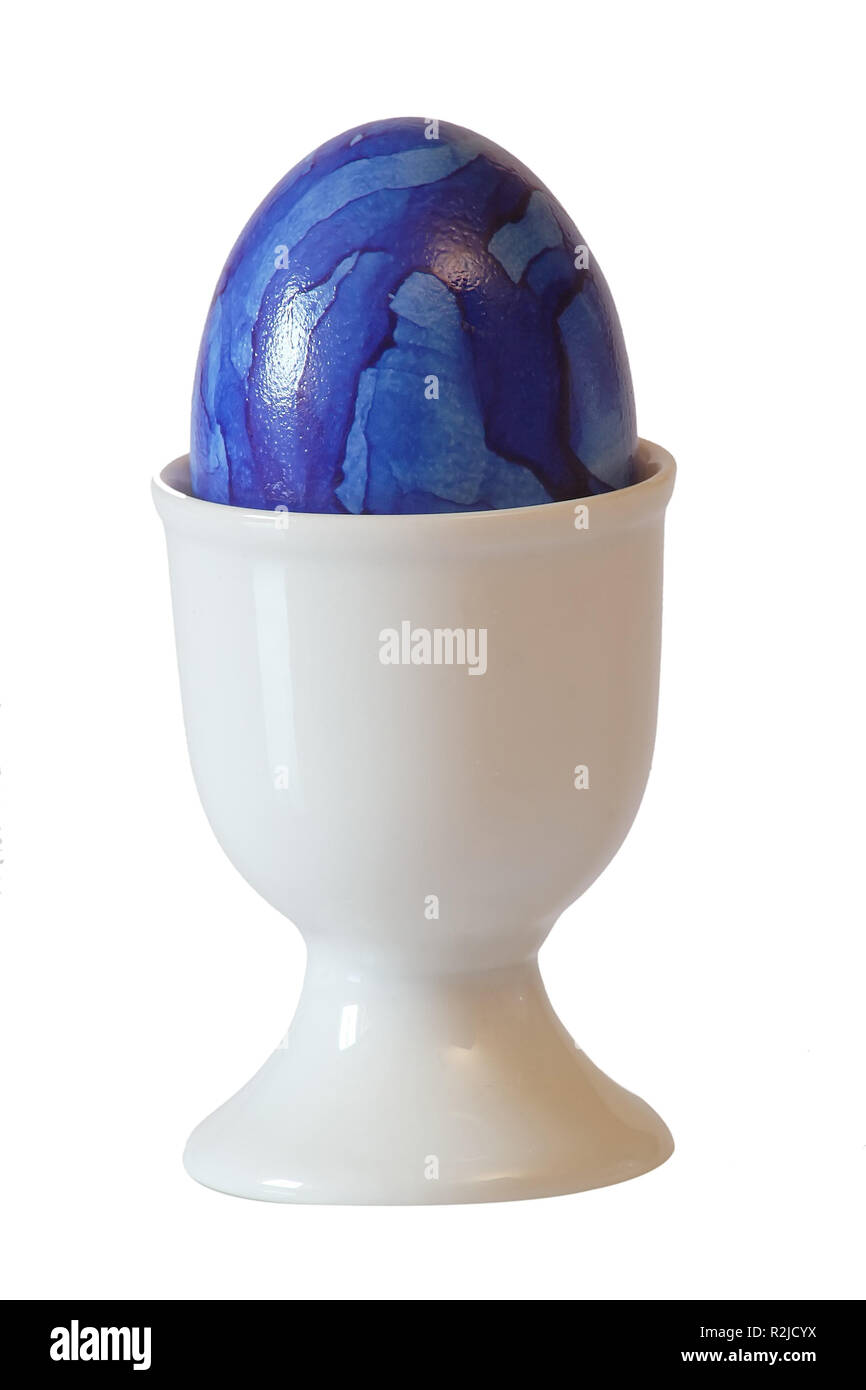 blue easter egg Stock Photo - Alamy