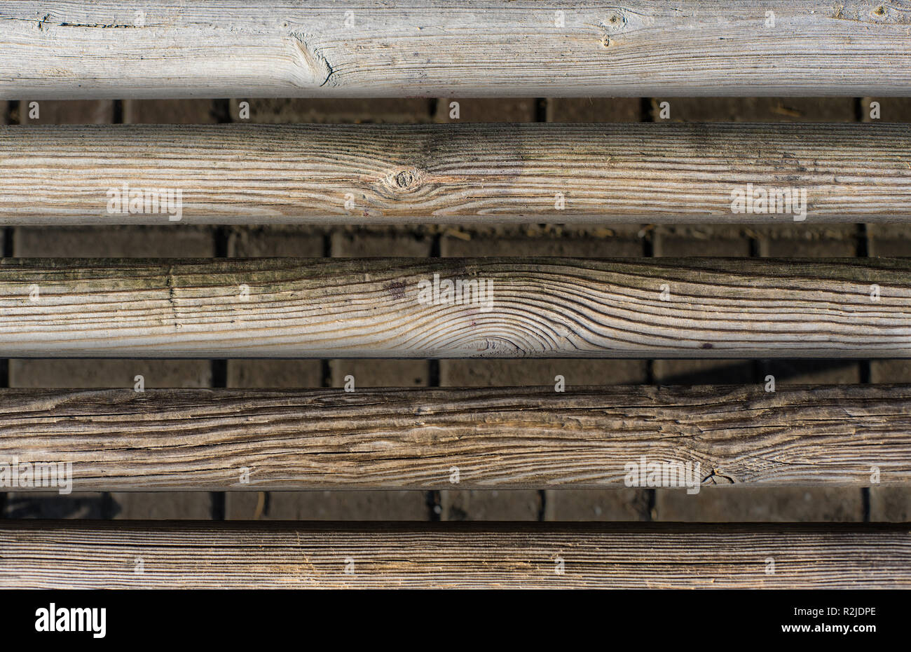 Outdoor wood texture with rough panels and deep facture outdoor Stock ...