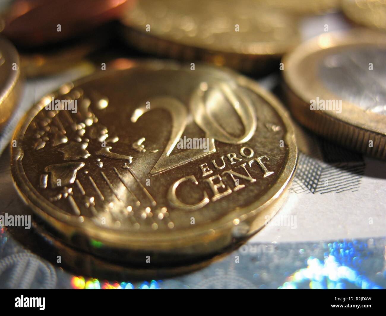 20 euro note europa hi-res stock photography and images - Alamy