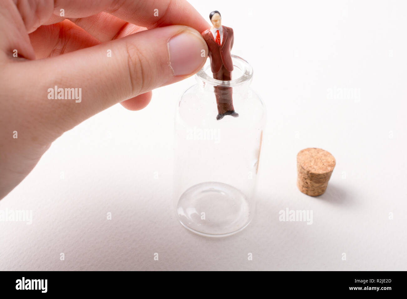 Male model bottle in hands hi-res stock photography and images - Alamy