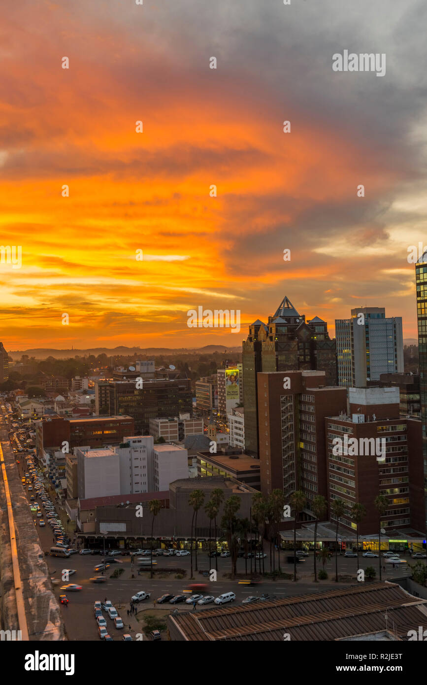 Harare cbd city centre, zimbabwe hi-res stock photography and images ...