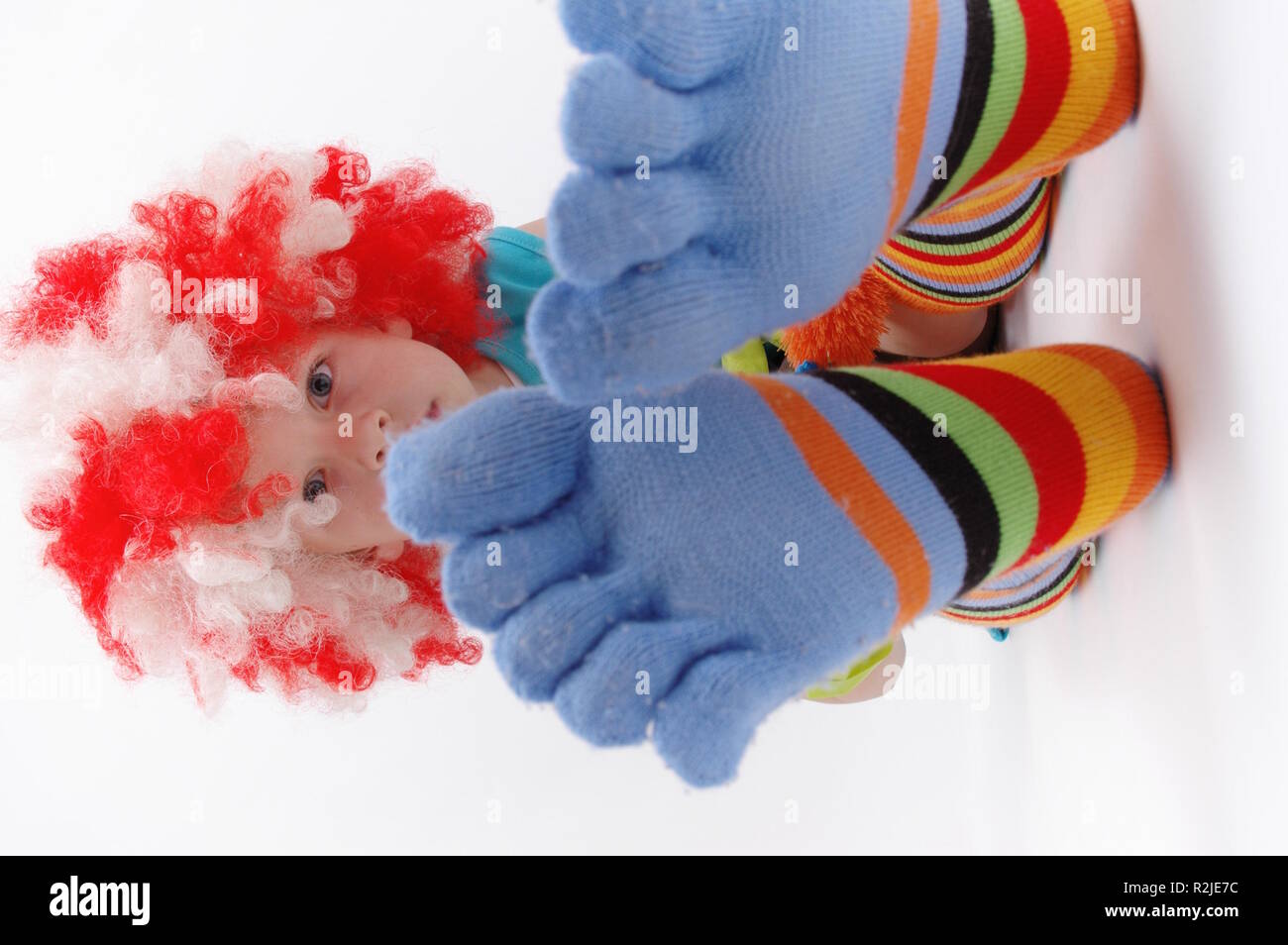 Funny toes child hi-res stock photography and images - Alamy