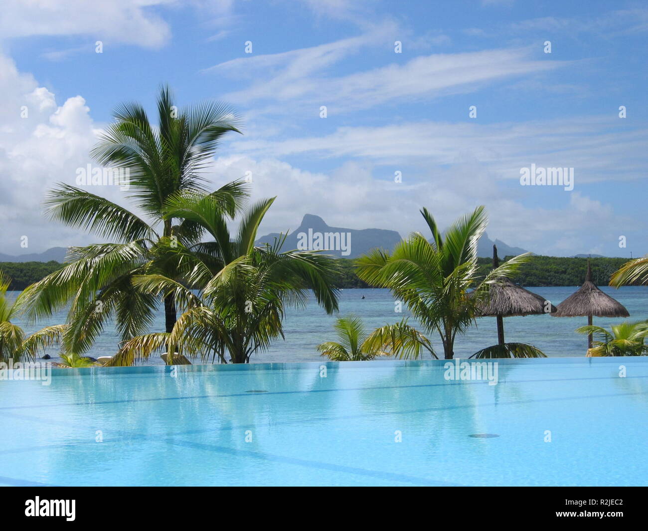 pool and sea Stock Photo - Alamy