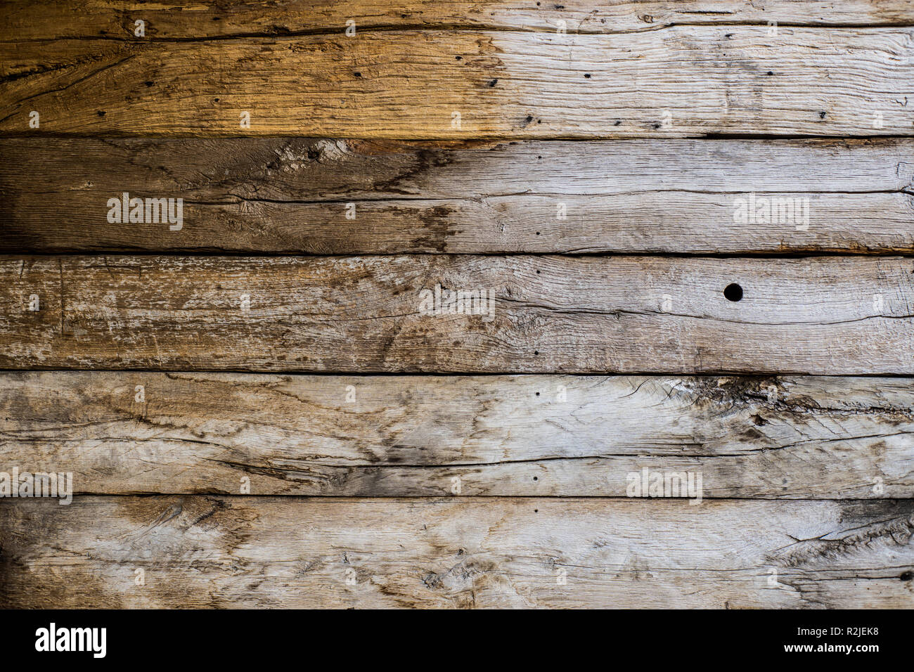 Outdoor wood texture with rough panels and deep facture outdoor Stock ...