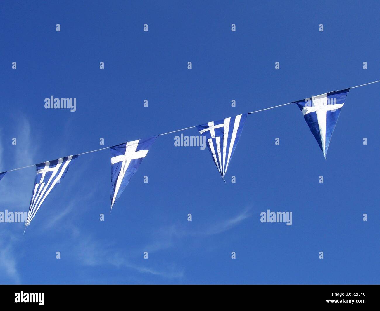 Pennant string flag hi-res stock photography and images - Alamy