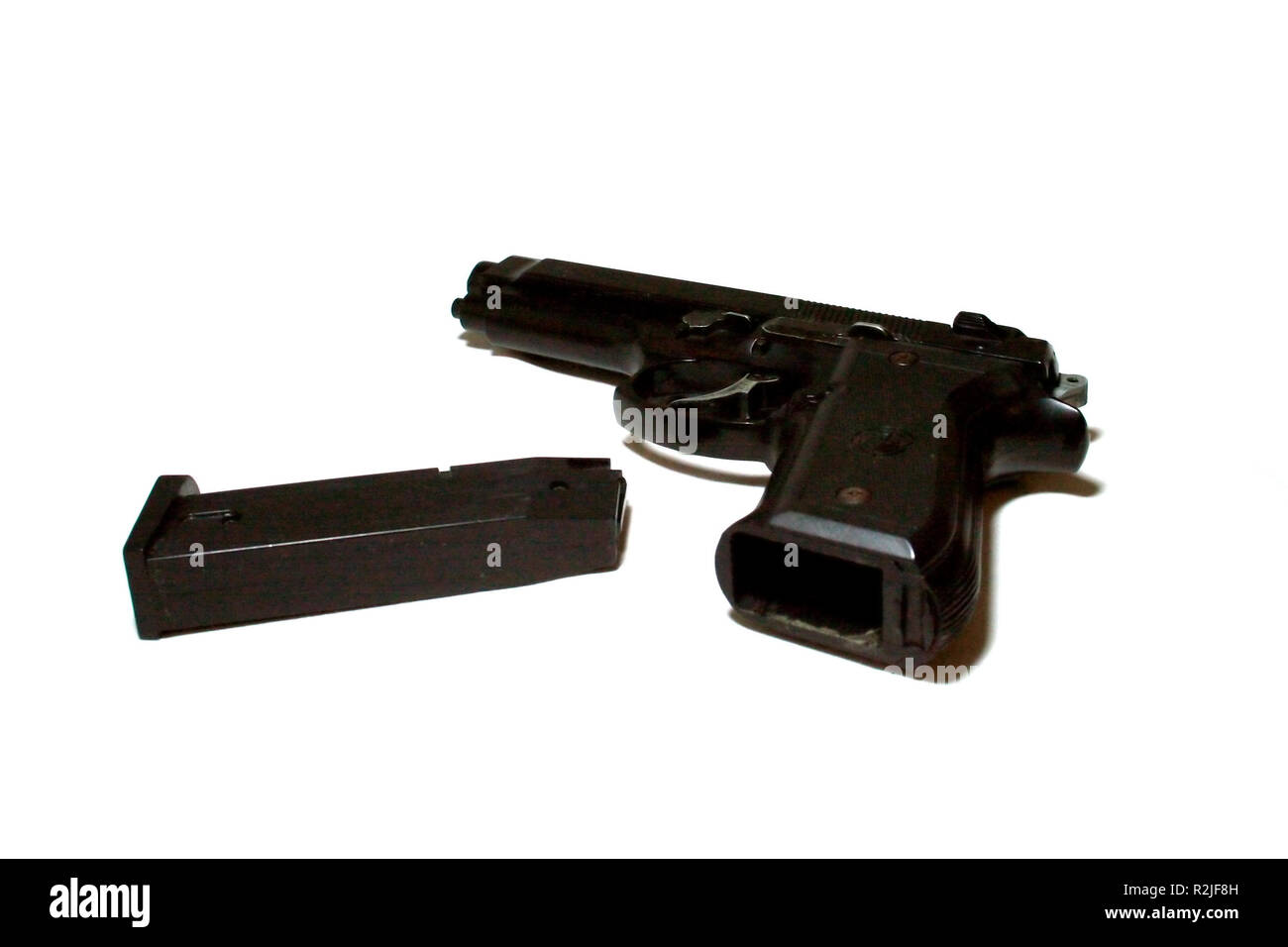 pistol with magazine Stock Photo - Alamy