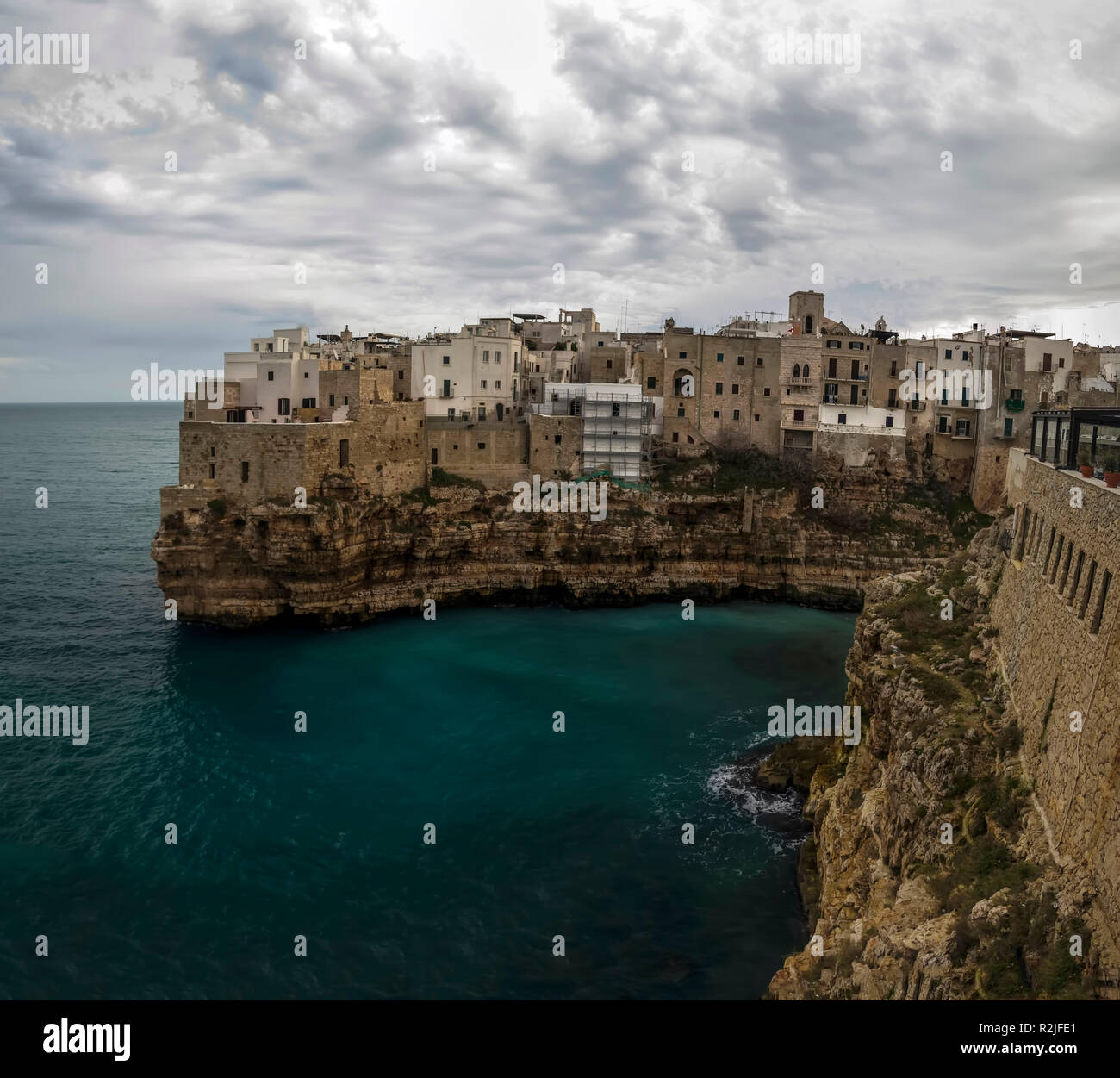 landscape Polignano a mare, italy, puglia Stock Photo - Alamy