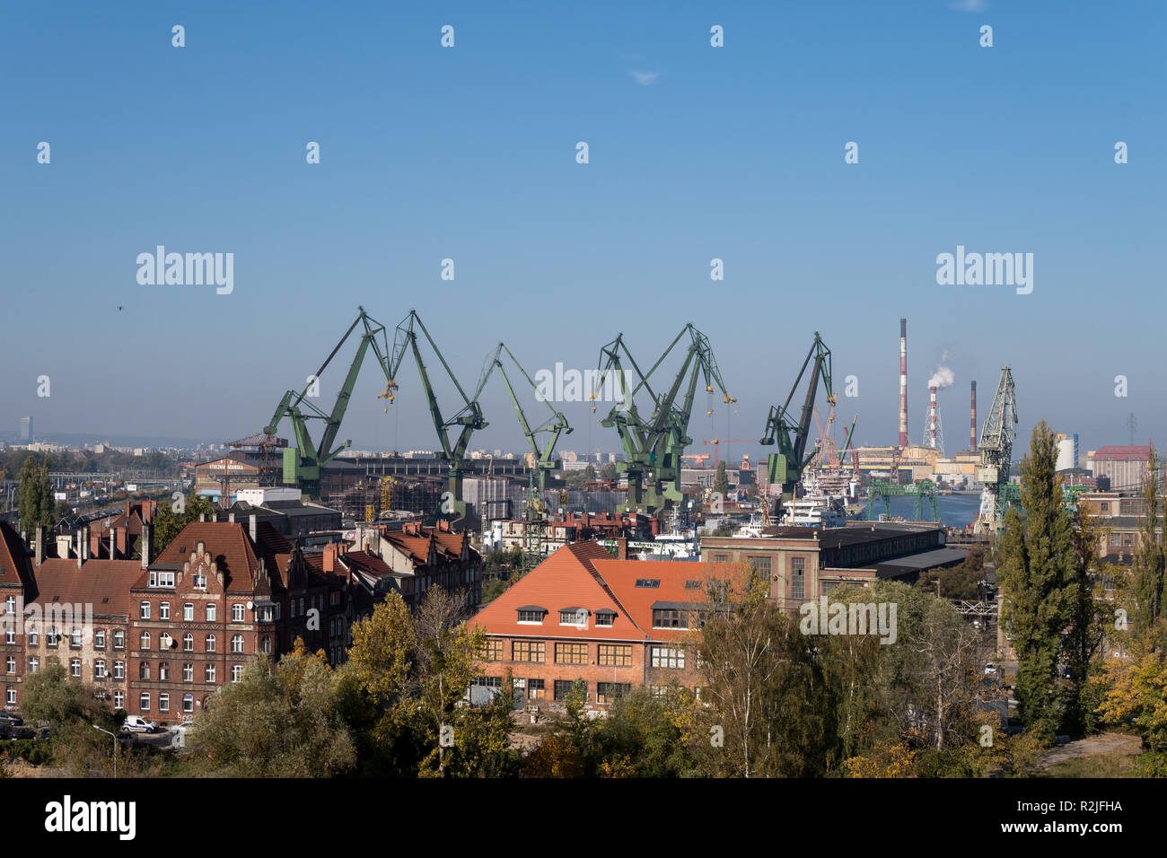 Gdansk shipyard strike hi-res stock photography and images - Alamy