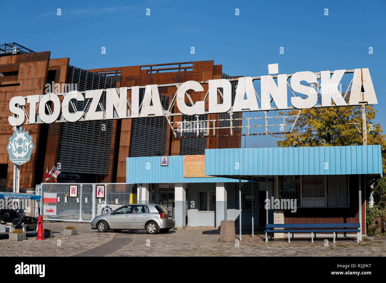 October 2018, Gdansk, Poland: Historical gate numer 2, entrance to ...