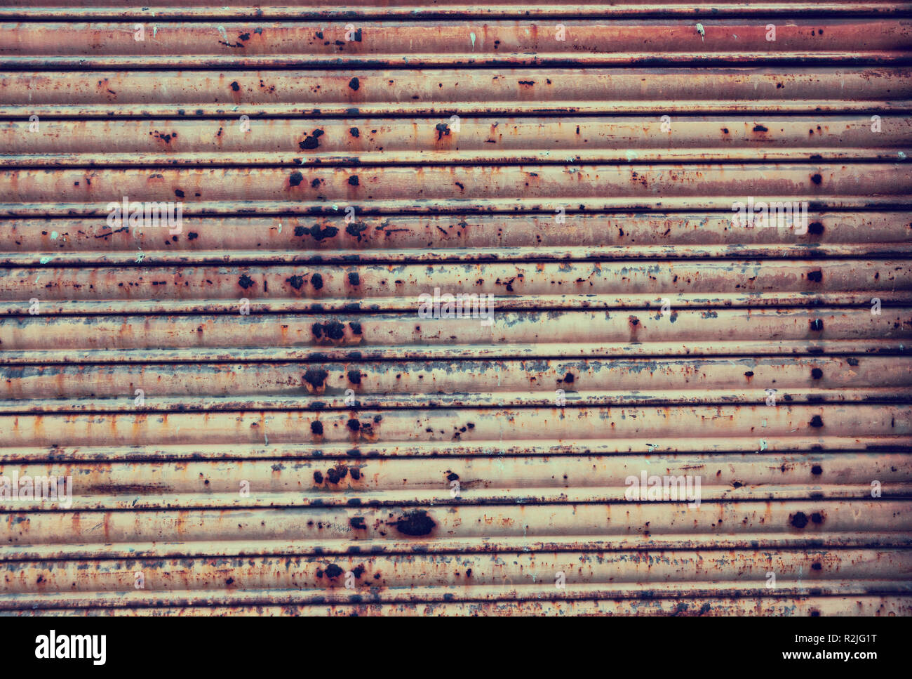 Fluted metal texture hi-res stock photography and images - Alamy