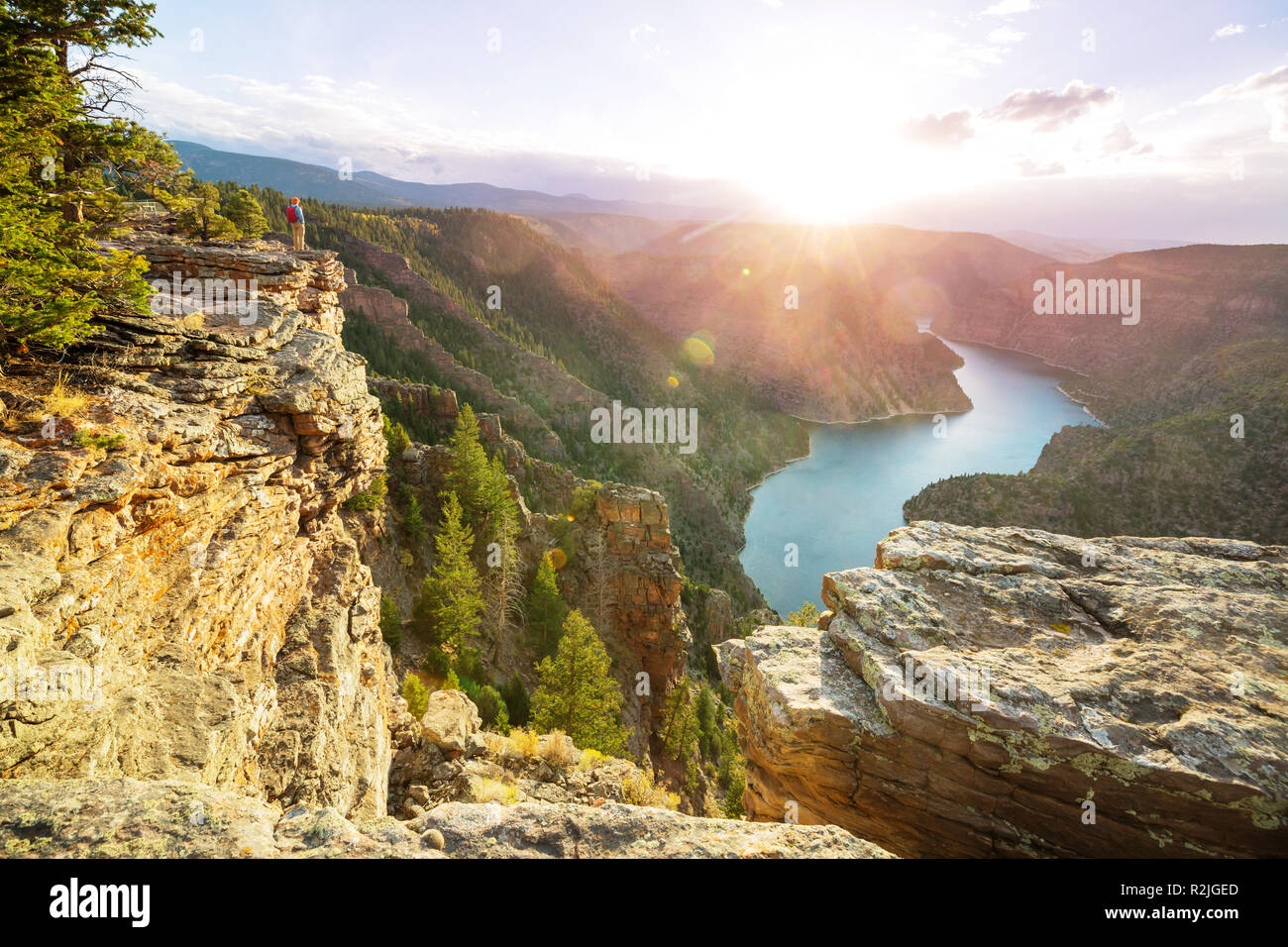 Flaming Gorge recreation area Stock Photo - Alamy