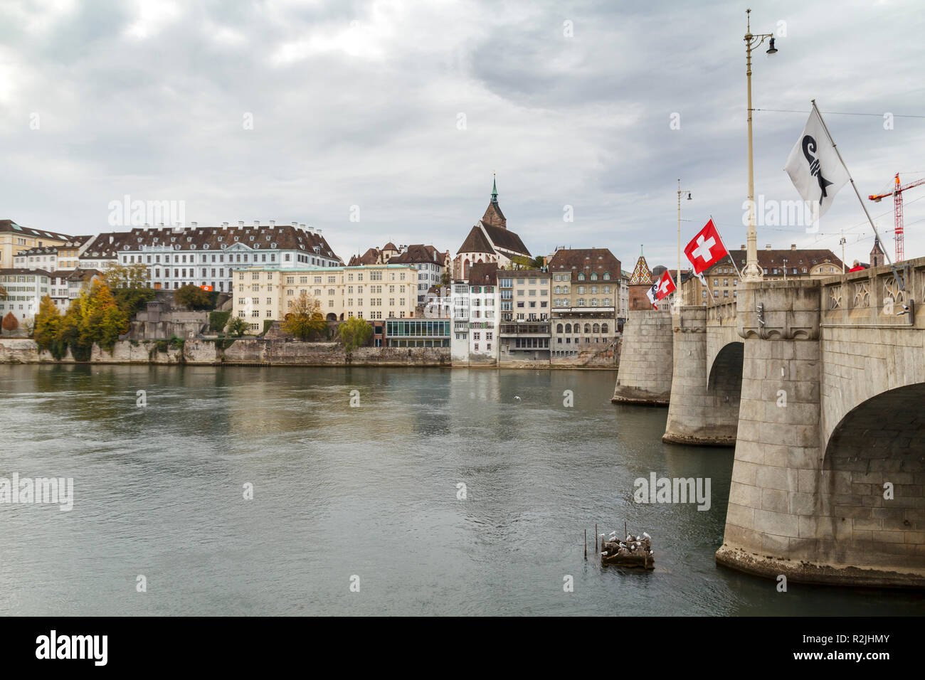 Flag of basel hi-res stock photography and images - Alamy