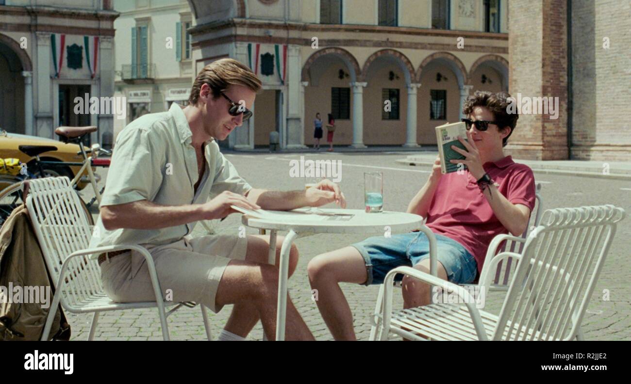 Timothee chalamet call me by your name hi-res stock photography and images - Alamy