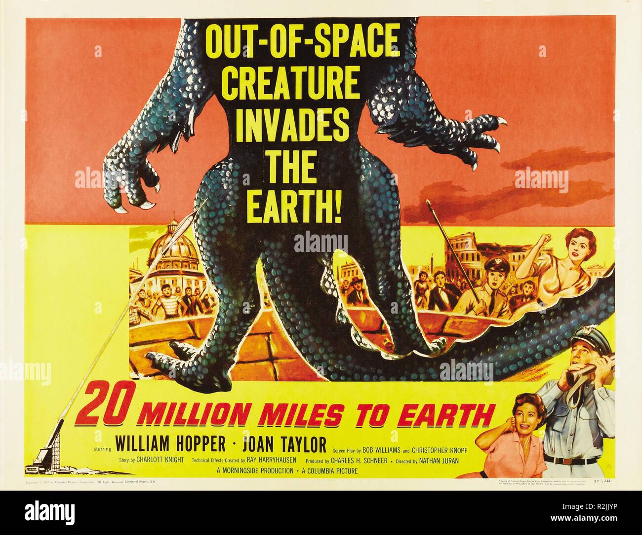 20 Million Miles to Earth Year : 1957 USA Director : Nathan Juran ...