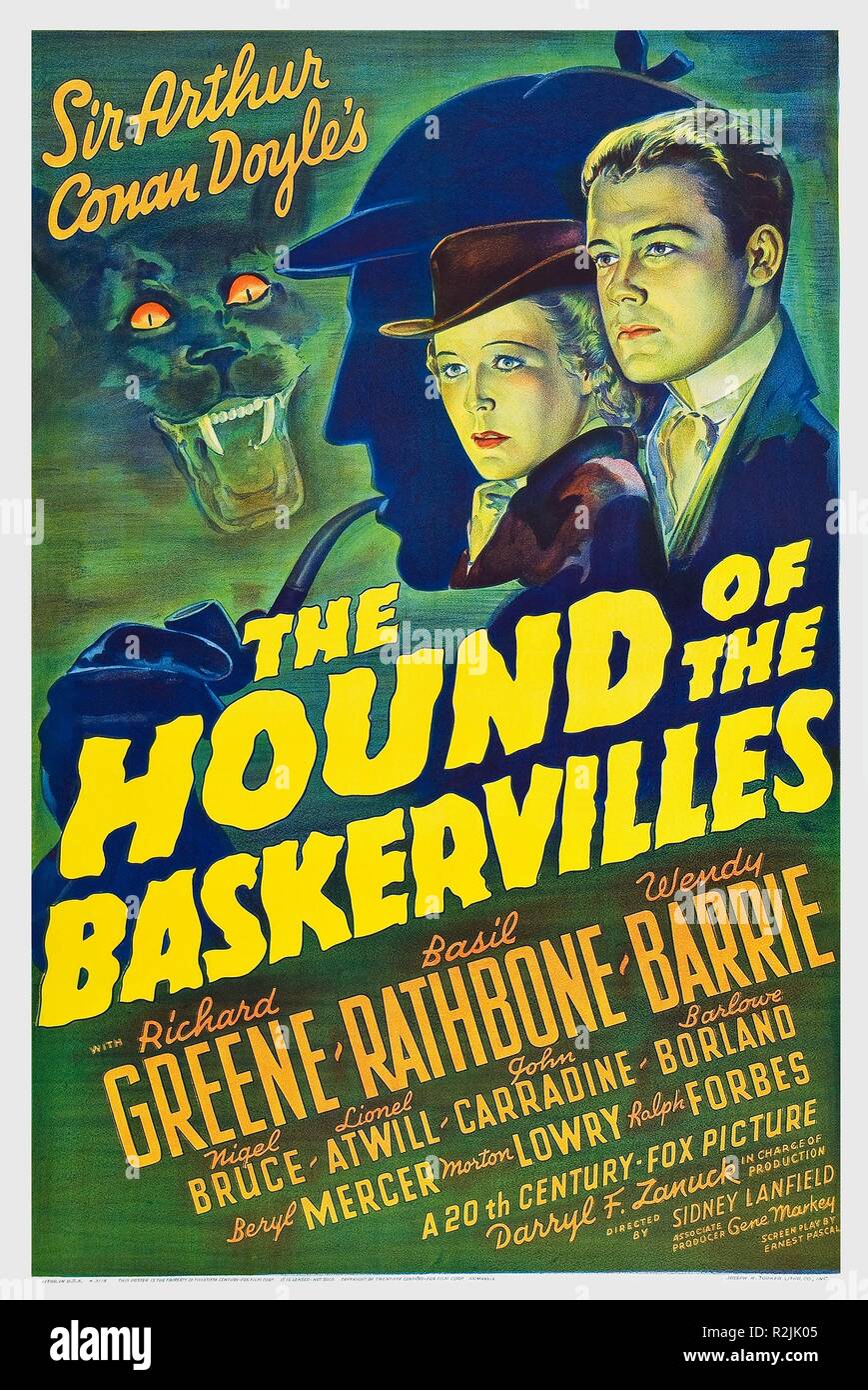 The Hound of the Baskervilles Year : 1939 USA Director : Sidney ...