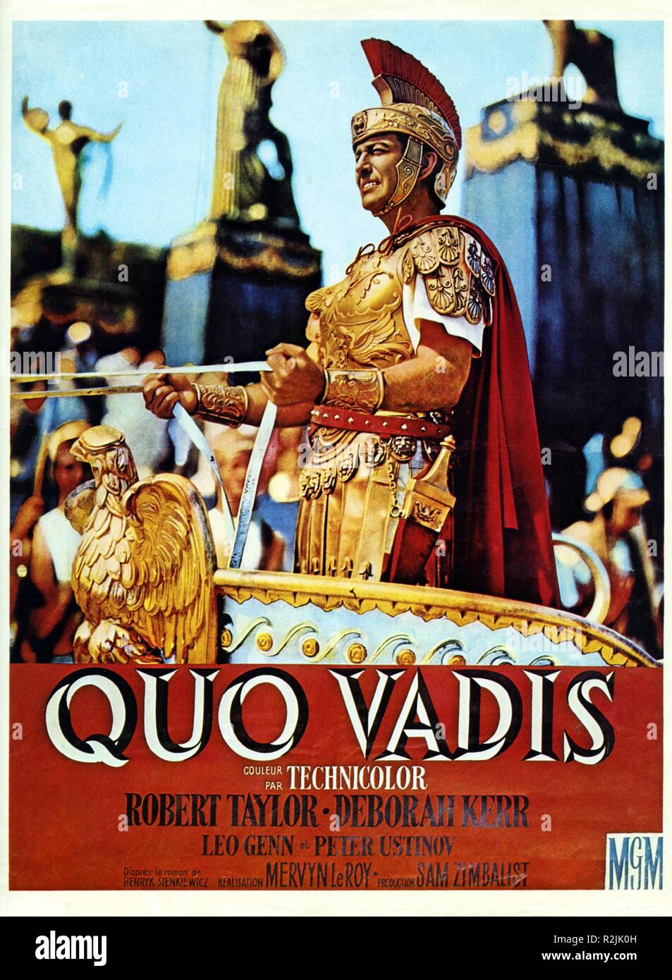 Quo Vadis ? Year : 1951 USA Director : Mervyn LeRoy Poster (USA Stock ...