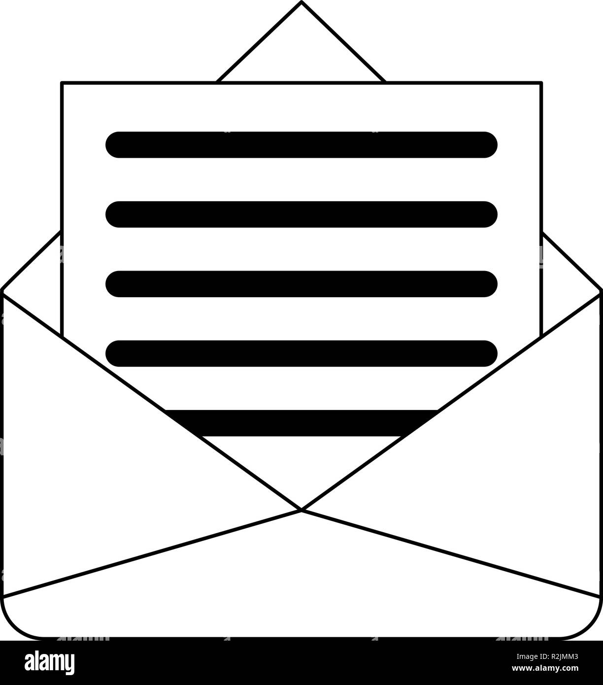 Email envelope symbol vector illustration graphic design Stock Vector ...