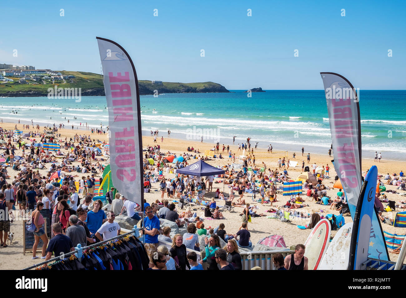 Packed with visitors in summer hi-res stock photography and images - Alamy