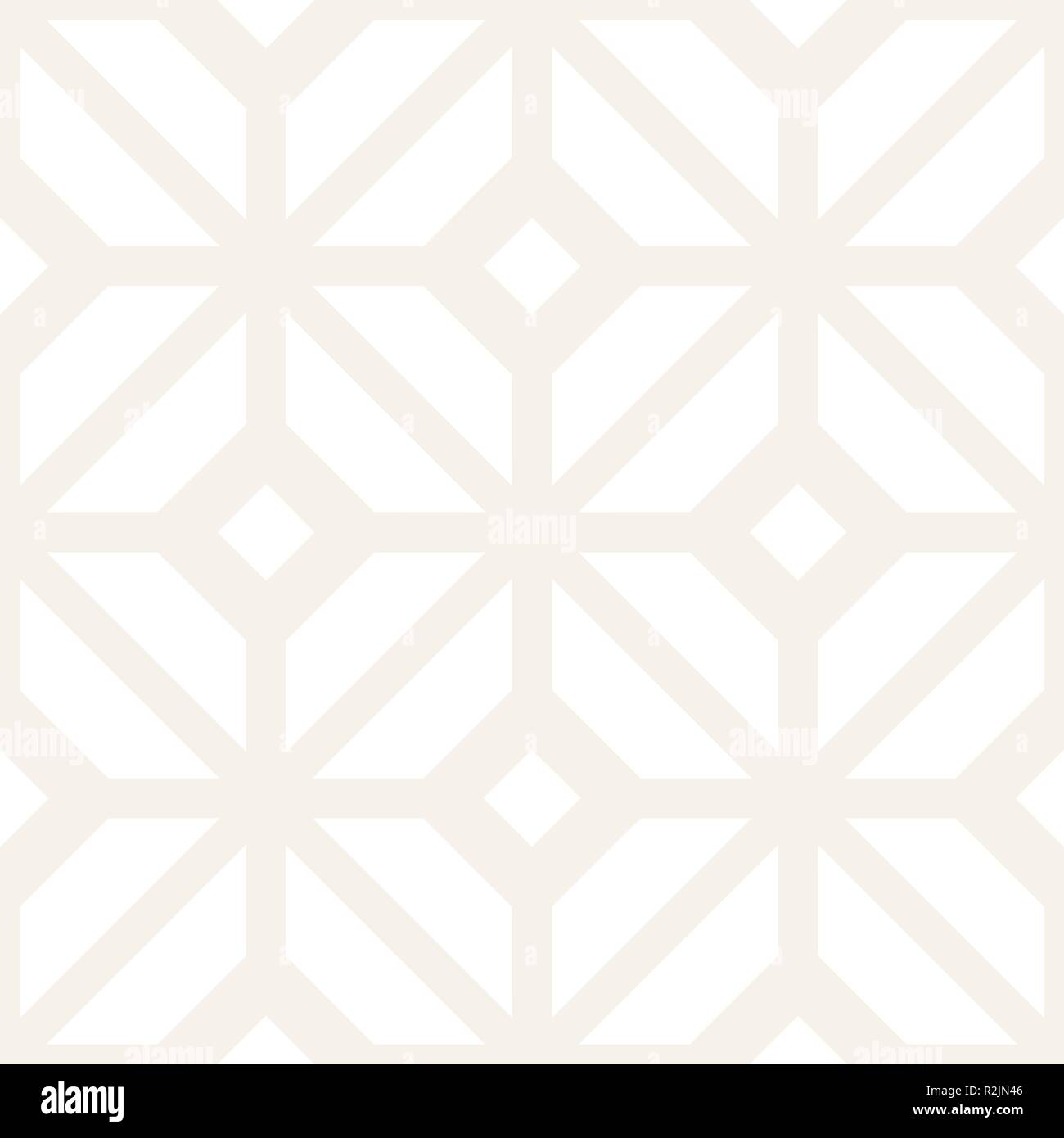 Abstract geometric lines lattice pattern. Seamless vector background ...