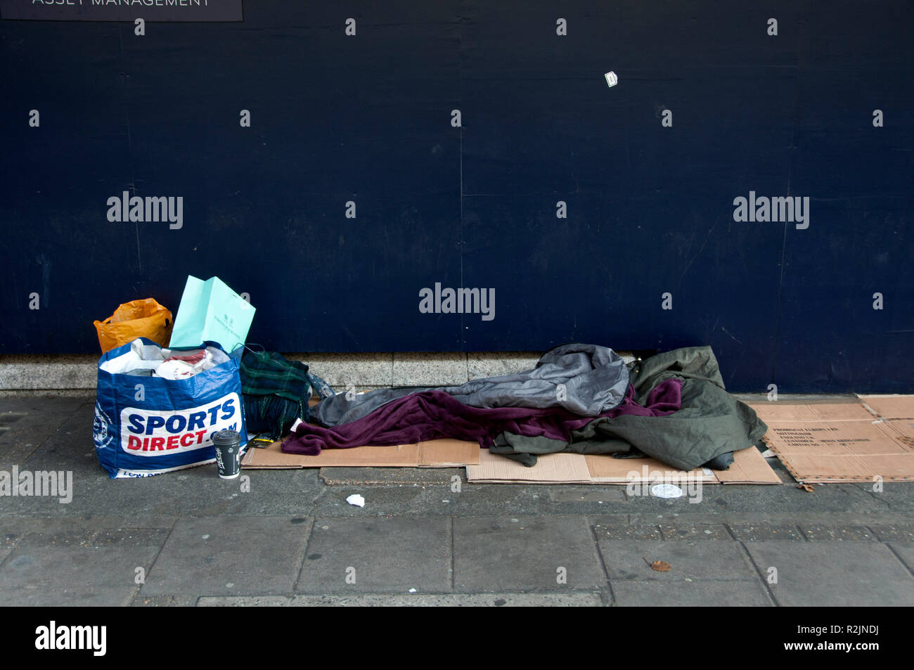 Homeless oxford street hi-res stock photography and images - Alamy