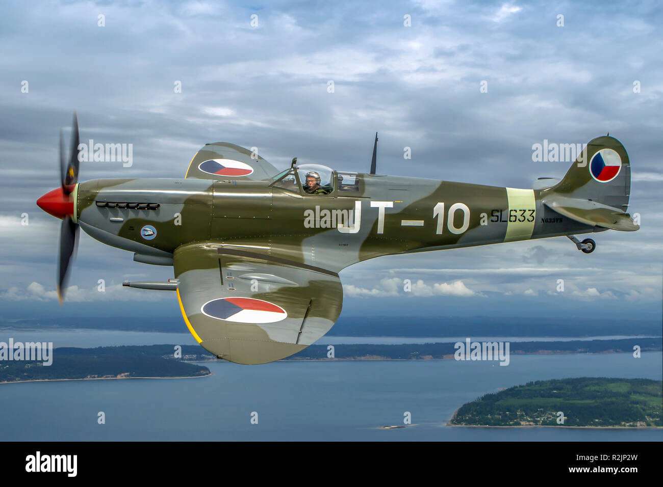 Photo reconnaissance world war 2 spitfire hi-res stock photography and ...