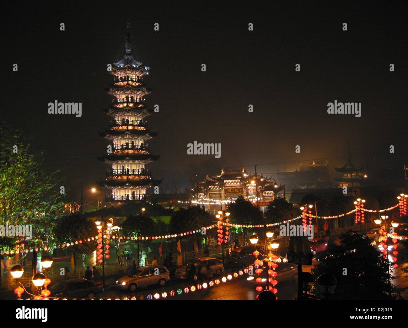 Longhua temple chinese new year hi-res stock photography and images - Alamy