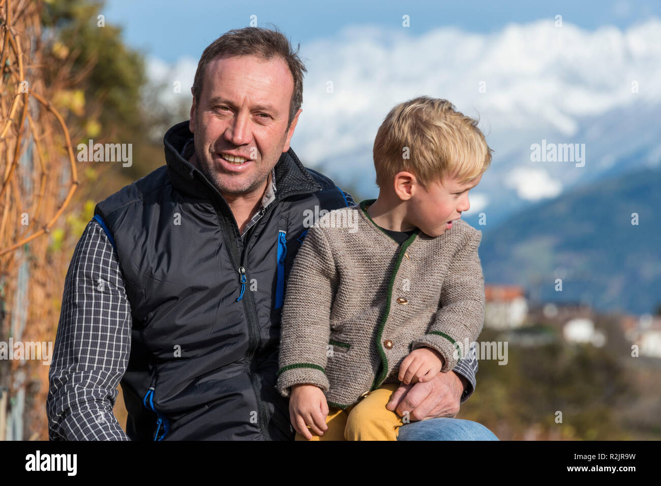 Thomas plack with his son hi-res stock photography and images - Alamy