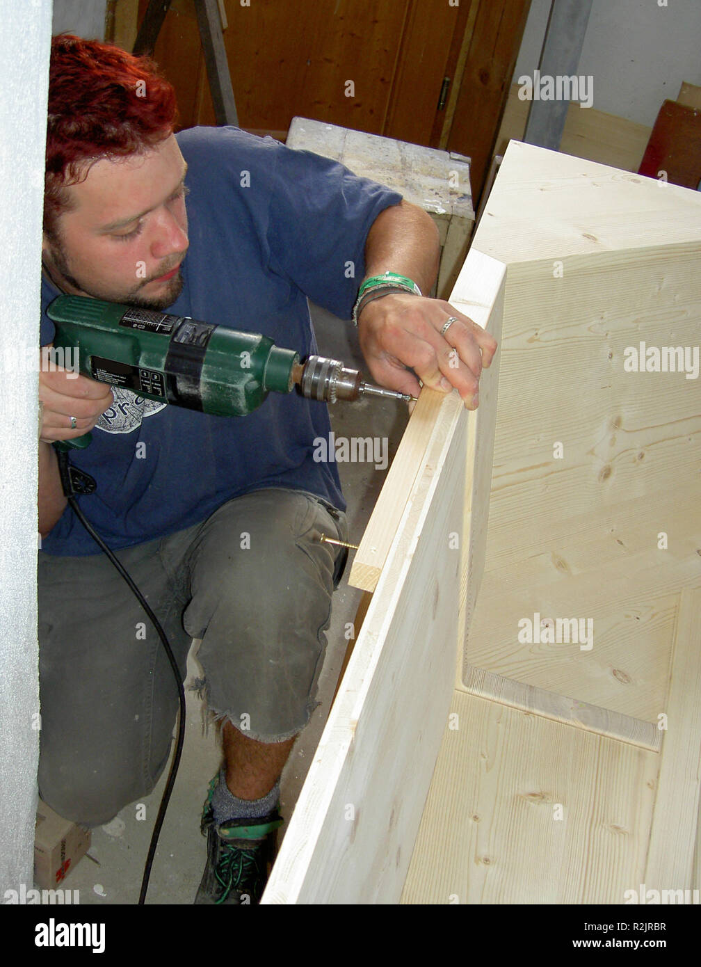 carpenter at work Stock Photo - Alamy