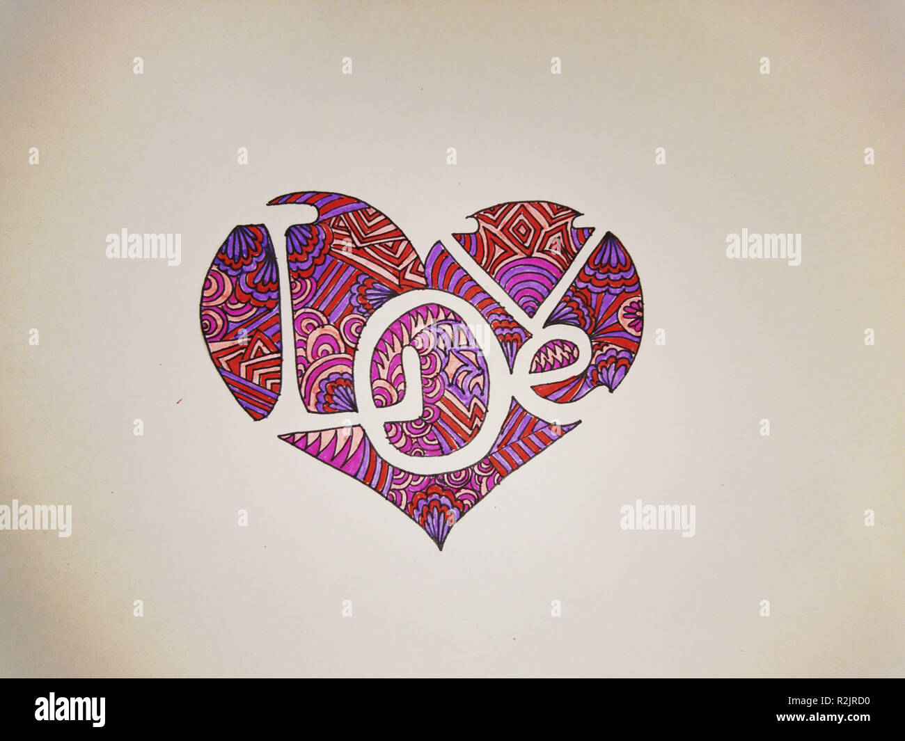 Love pattern hi-res stock photography and images - Alamy