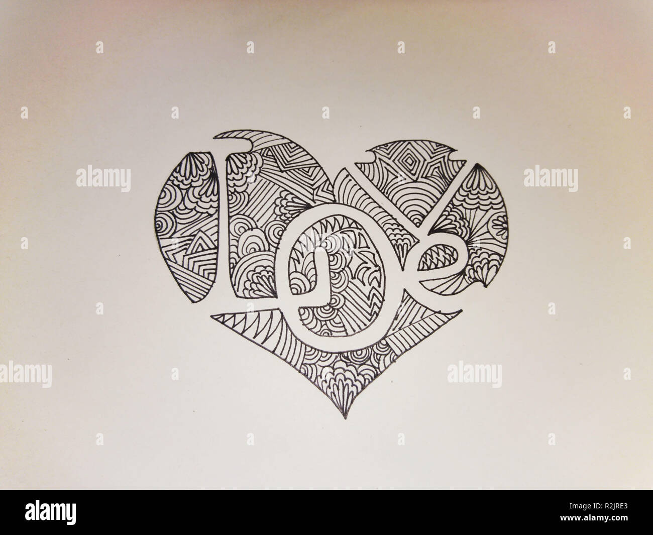 Love pattern hi-res stock photography and images - Alamy