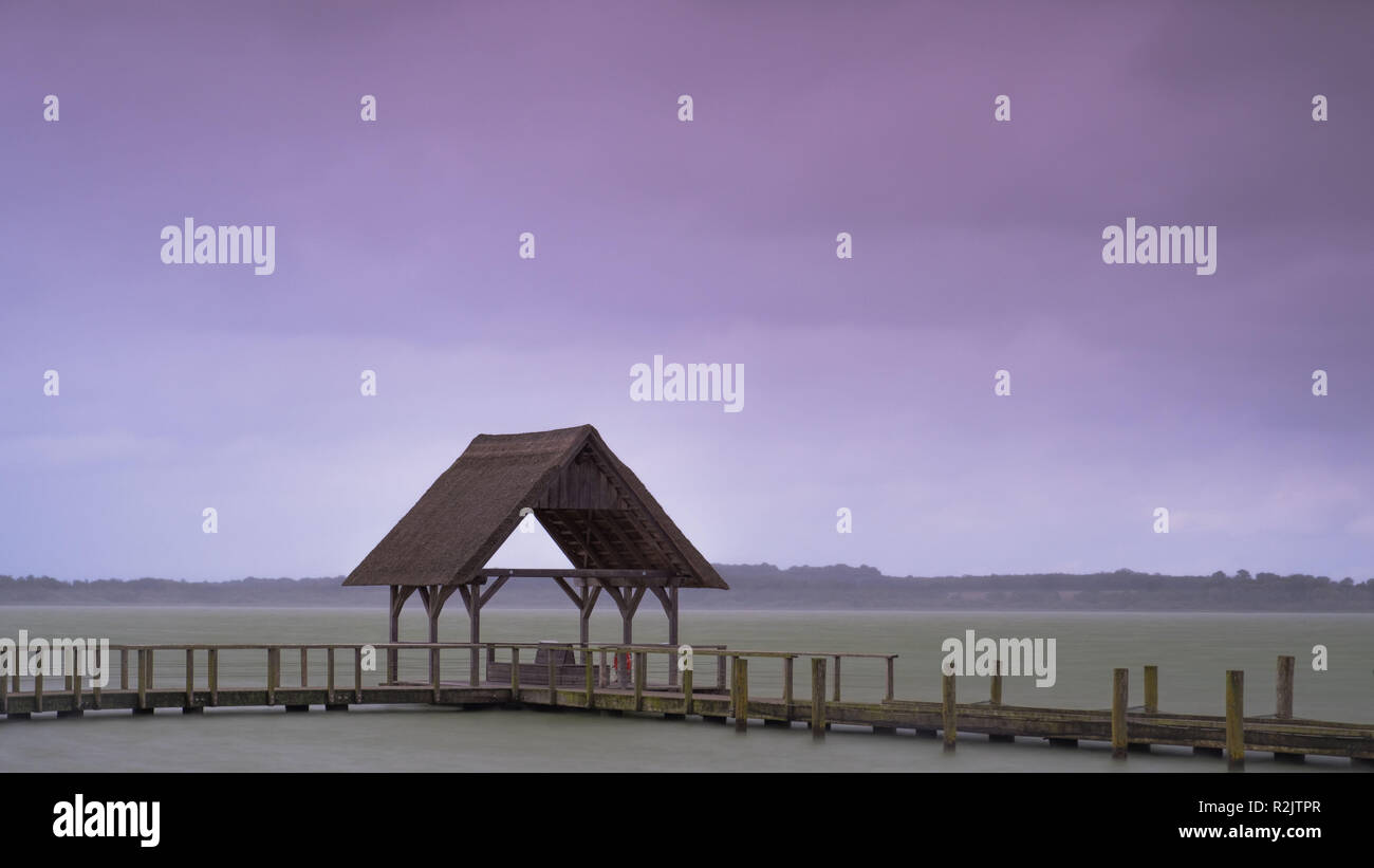 Roof thatched with reeds hi-res stock photography and images - Alamy
