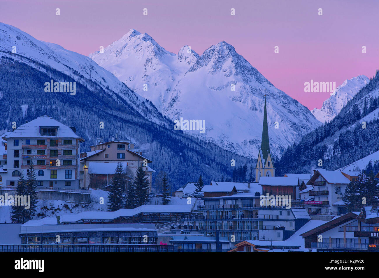 Ischgl austria hi-res stock photography and images - Alamy