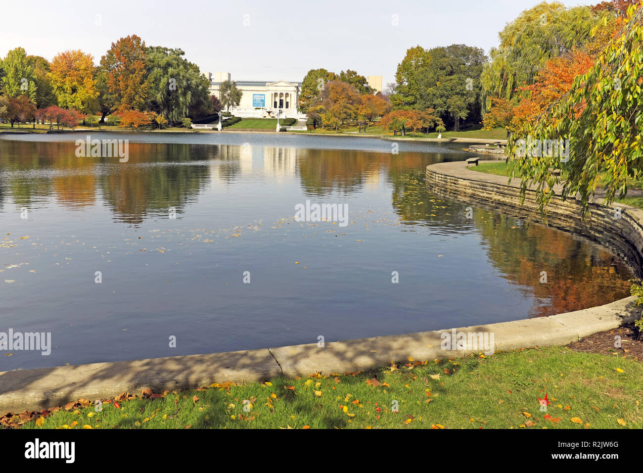 Wade park lagoon, cleveland hi-res stock photography and images - Alamy