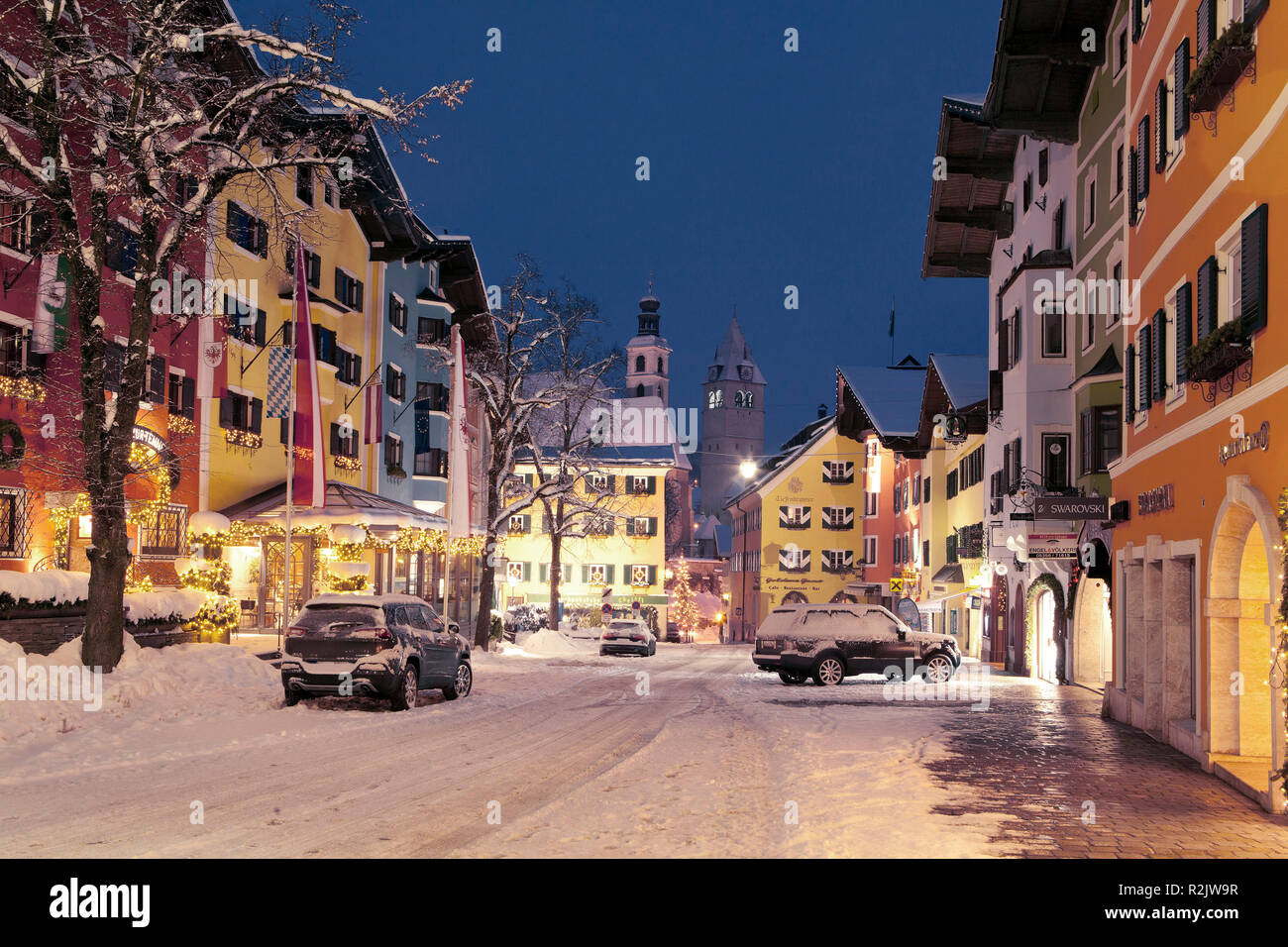 Austria, Tyrol, Kitzbühel Stock Photo - Alamy