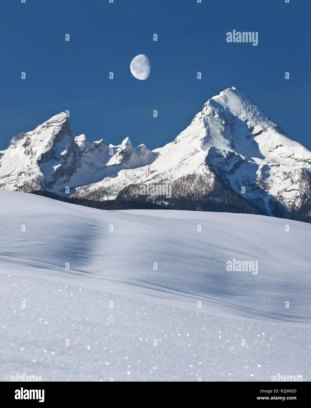 Germany, Bavaria, Berchtesgaden, Watzmann (M Stock Photo - Alamy