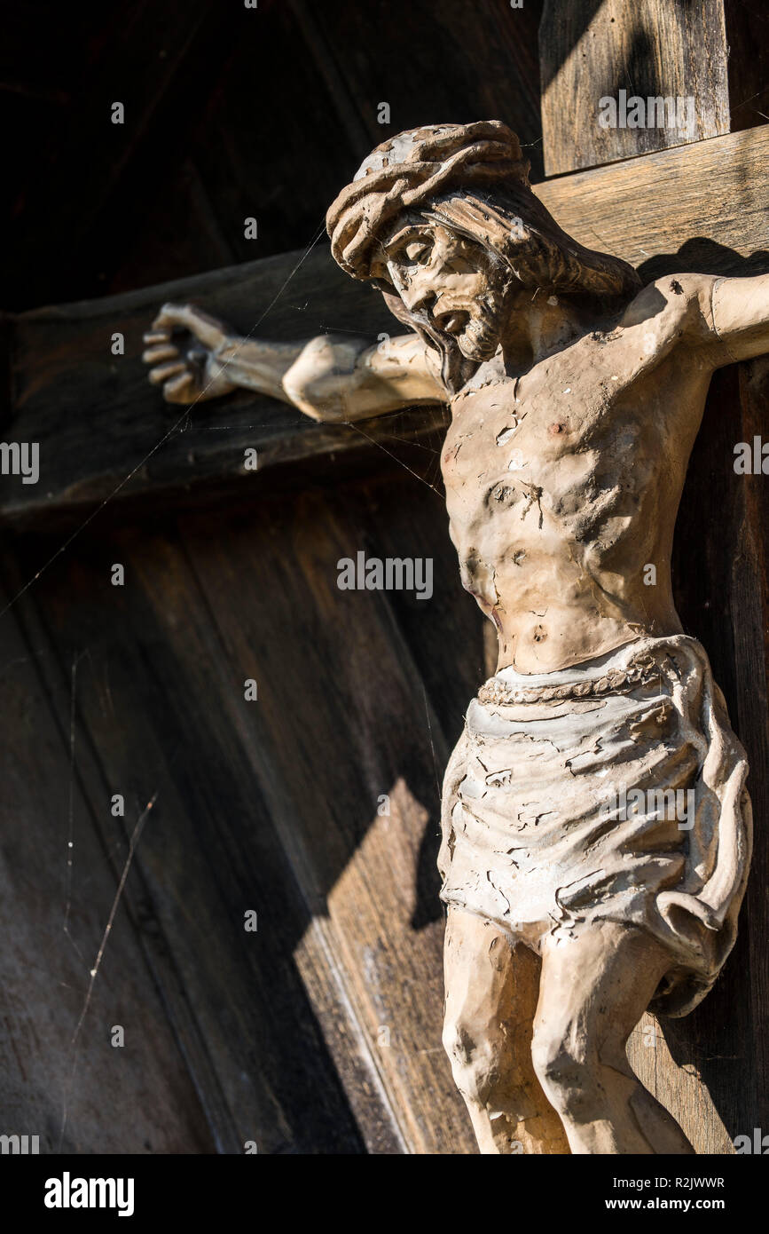 Jesus hanging on the cross hi-res stock photography and images - Alamy