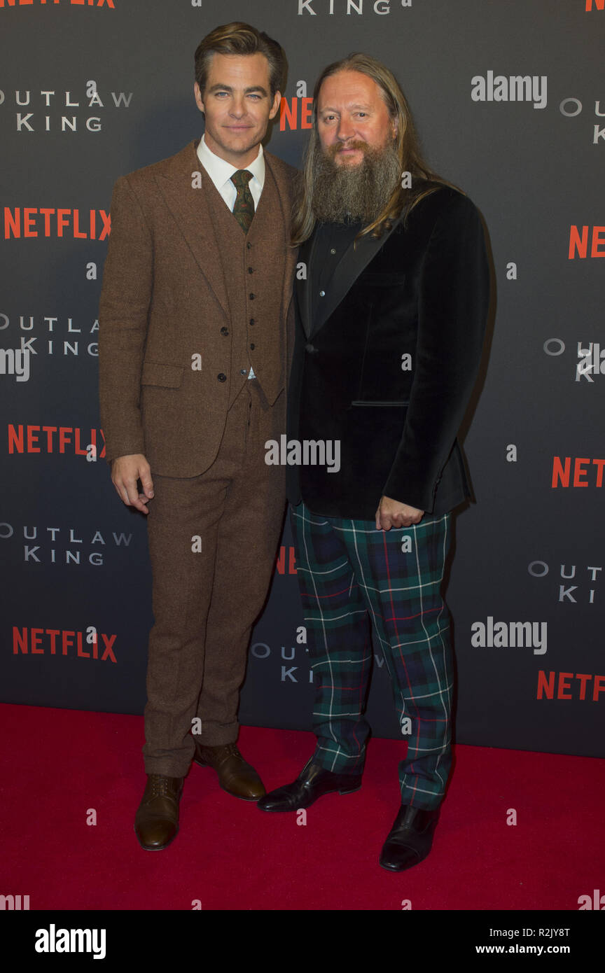Celebrities attend the Scottish premiere of "Outlaw King" at the Vue ...