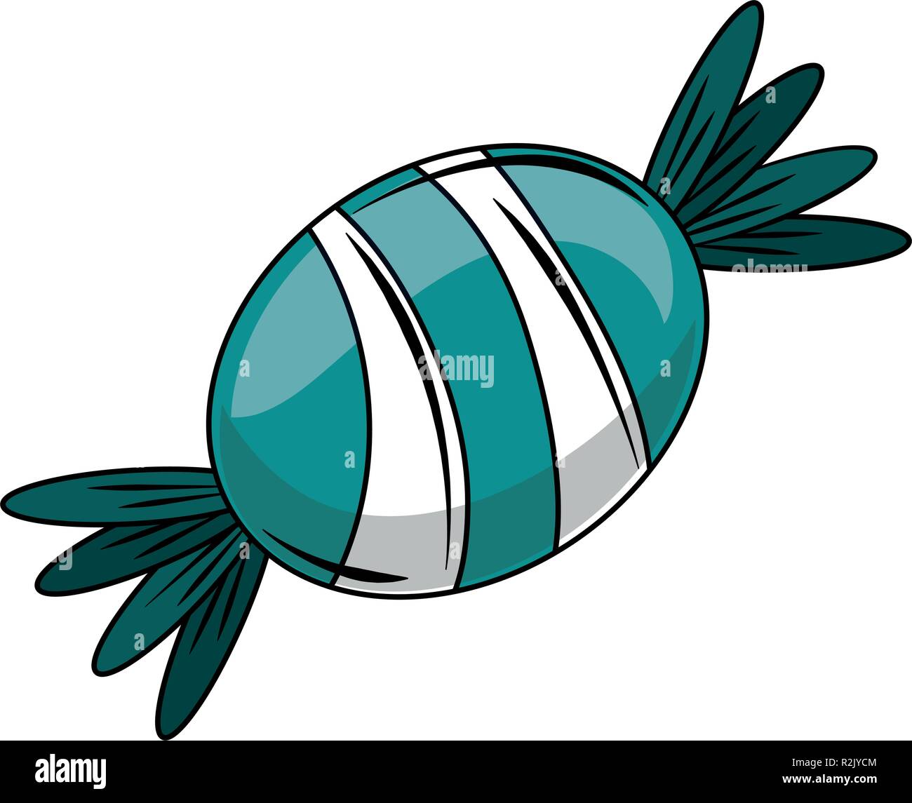 Candy caramel isolated cartoon vector illustration graphic design Stock ...