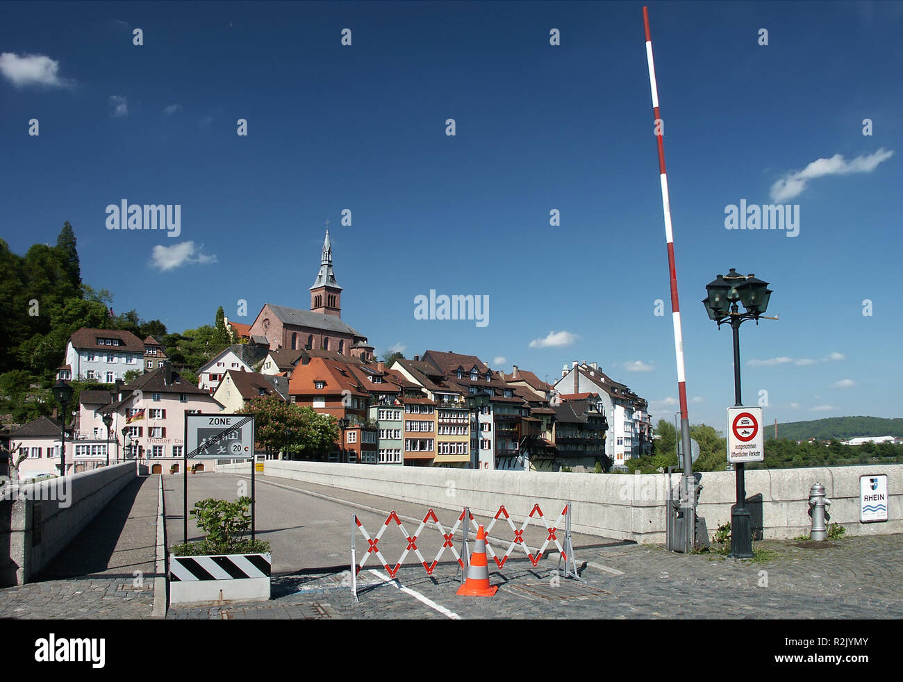 German border between germany switzerland hi-res stock photography and ...
