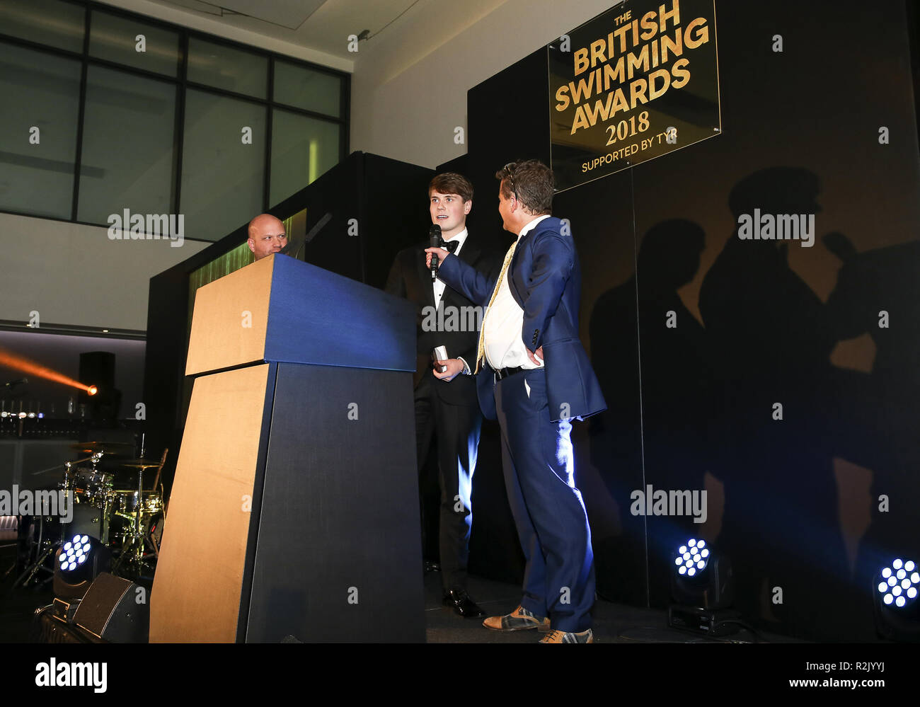 Para-Swimming athlete of the year winner Tom Hamer during the British ...