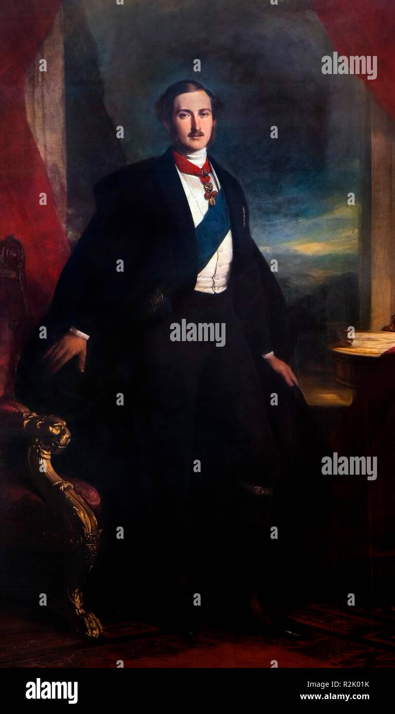 Prince Albert of Saxe-Coburg and Gotha (Francis Albert Augustus Charles ...