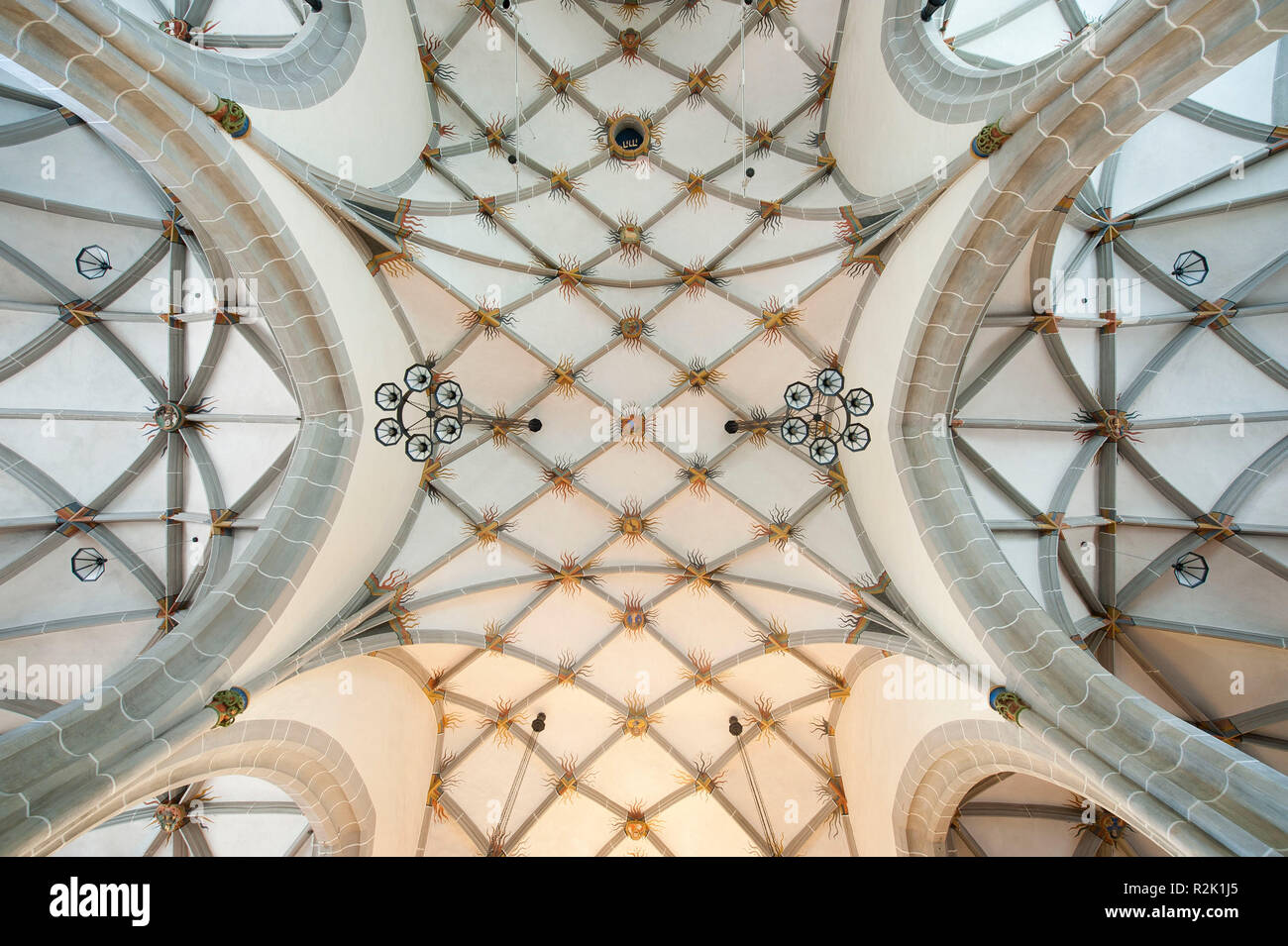 Ceiling skeleton of st michaels church hi-res stock photography and ...