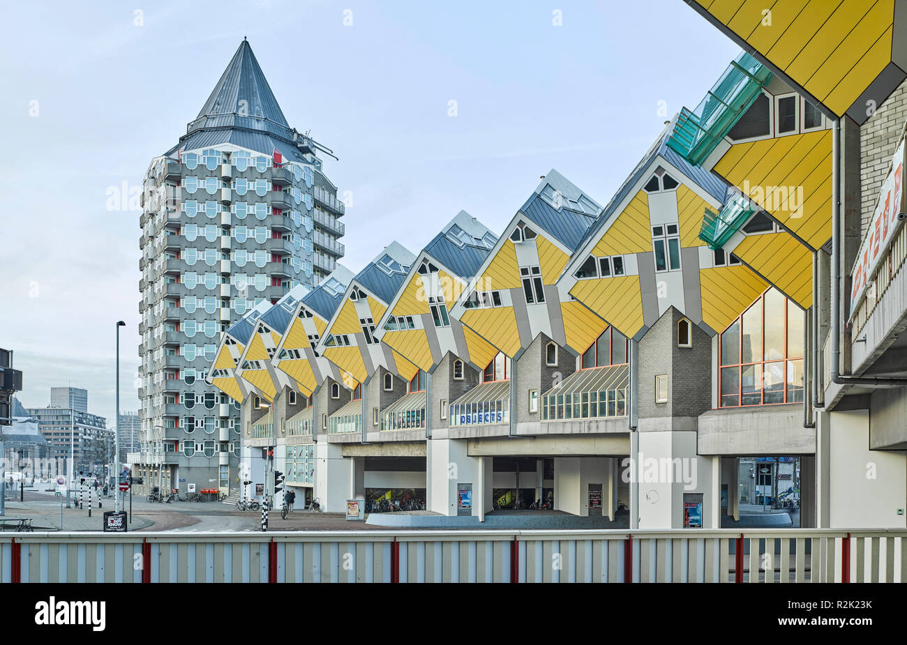 Cube houses, according to the architect, are inspired by molecular ...