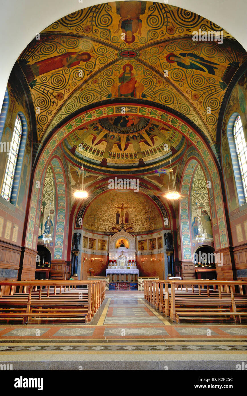 Monastery Beuron, Chapel of Grace Stock Photo - Alamy