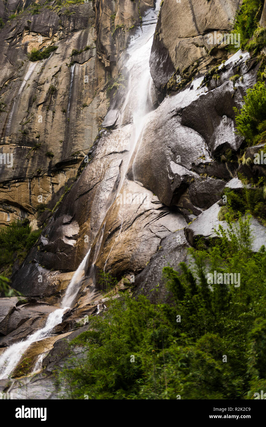 the Kading forest with waterfall Stock Photo - Alamy