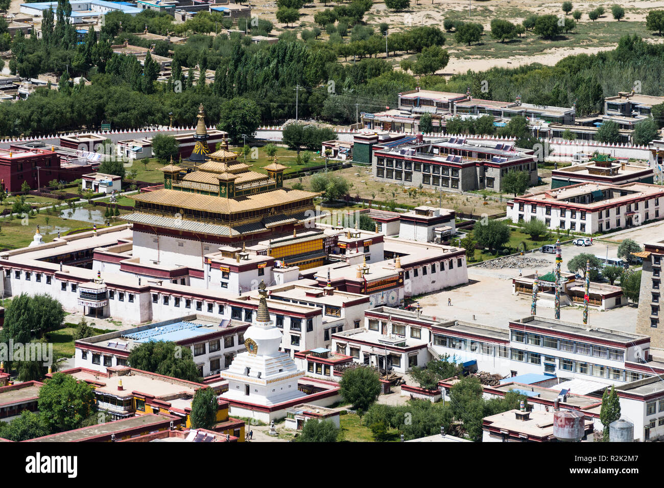Tibetan architecture samye monastery hi-res stock photography and ...