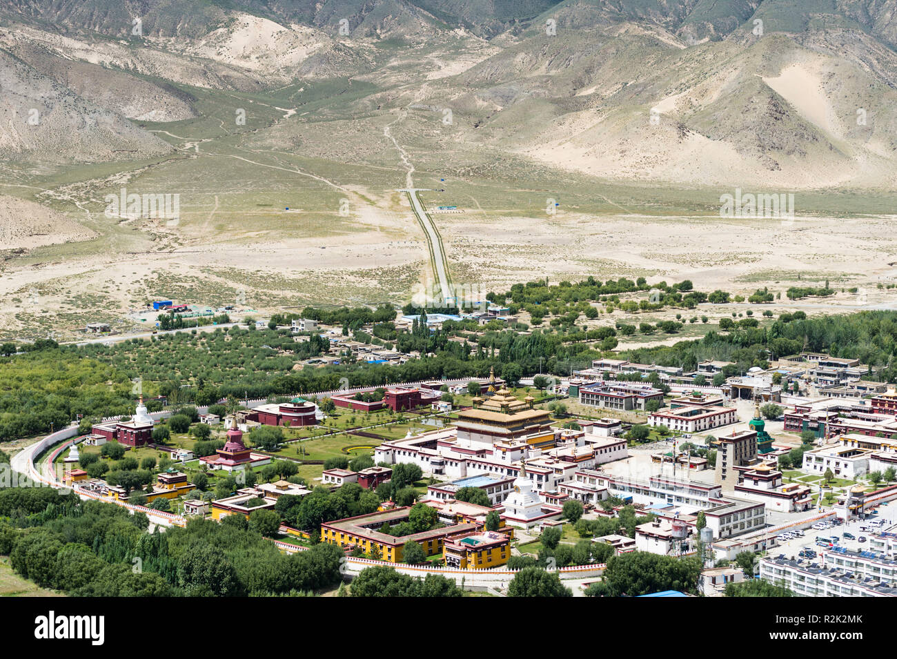the monastery Samye Stock Photo - Alamy