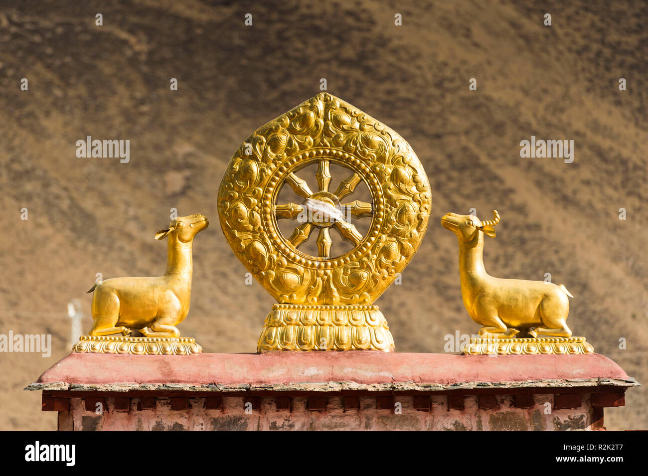 Wheel of life china monastery hi-res stock photography and images - Alamy
