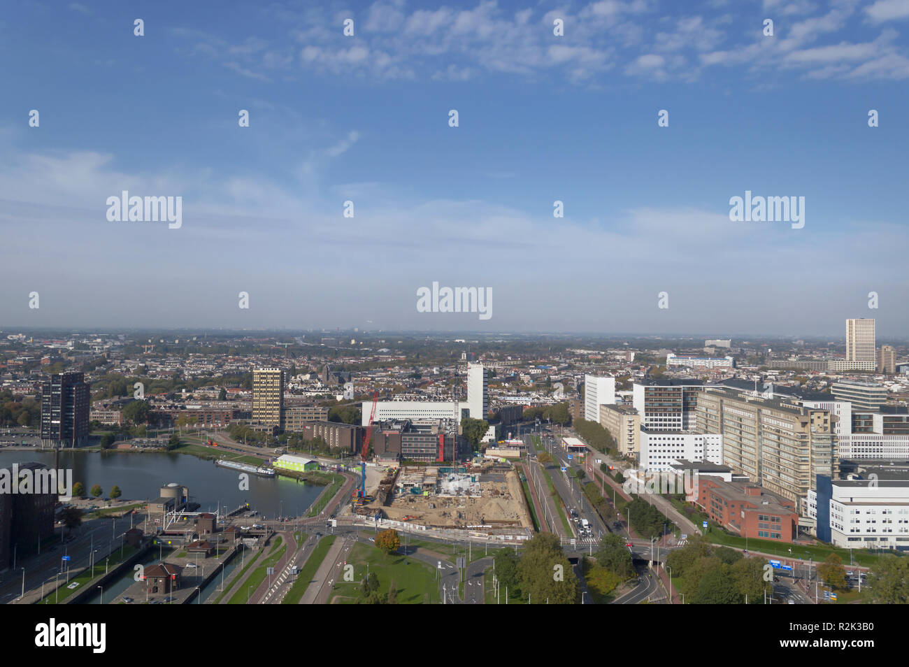 Rotterdam from above hi-res stock photography and images - Alamy