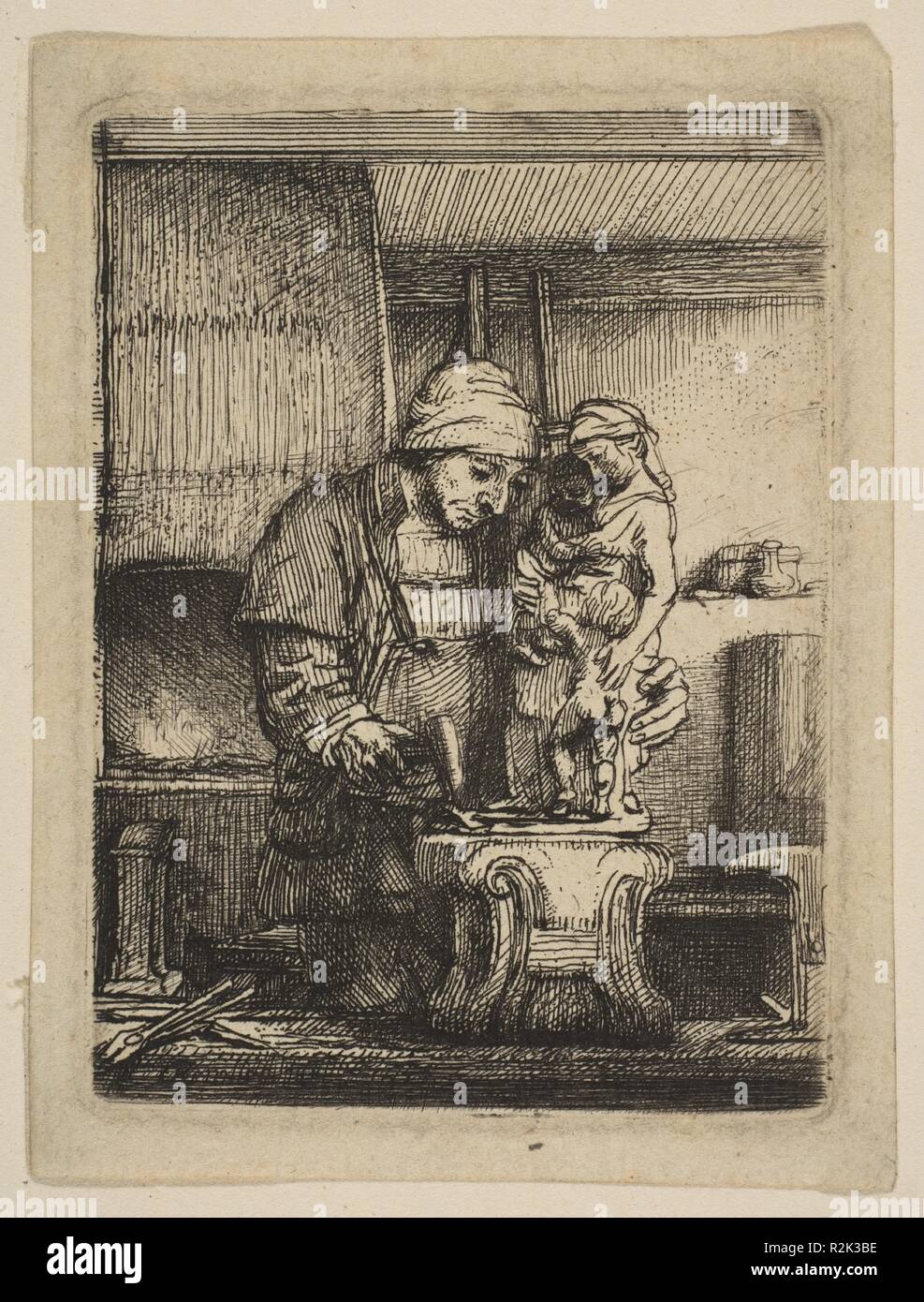 The Goldsmith. Artist: Rembrandt (Rembrandt van Rijn) (Dutch, Leiden ...